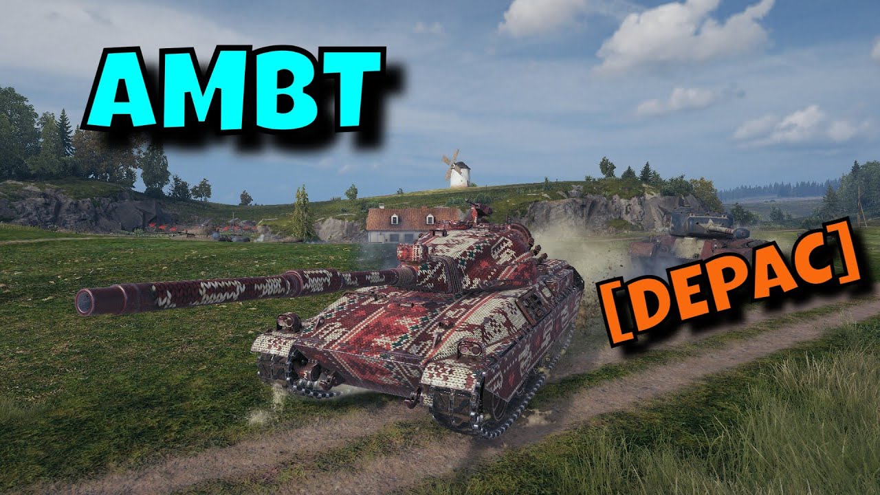 World of Tanks AMBT - 5 Kills 6,1K Damage | Replay #355 - YouTube