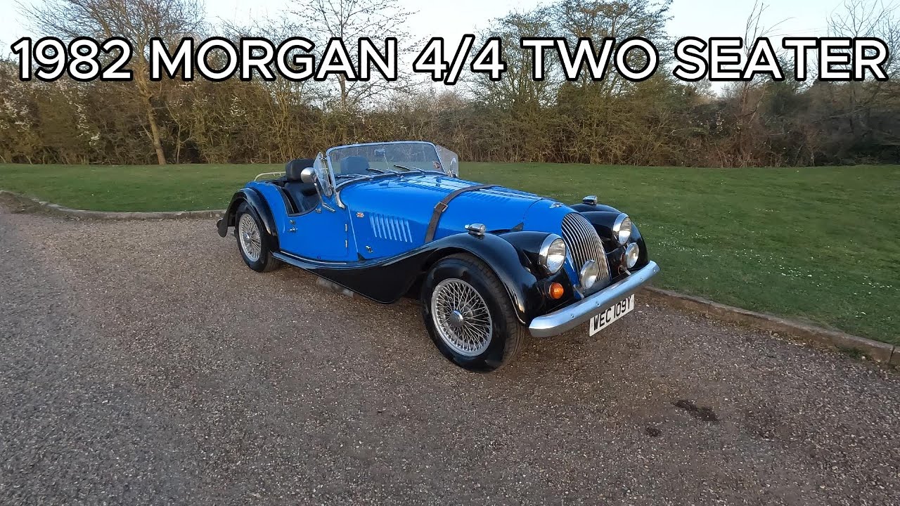 1982 MORGAN 4/4 TWO SEATER - YouTube