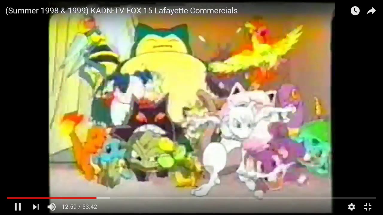 Pokemon Red & Blue 1st Game Boy Commercial - YouTube