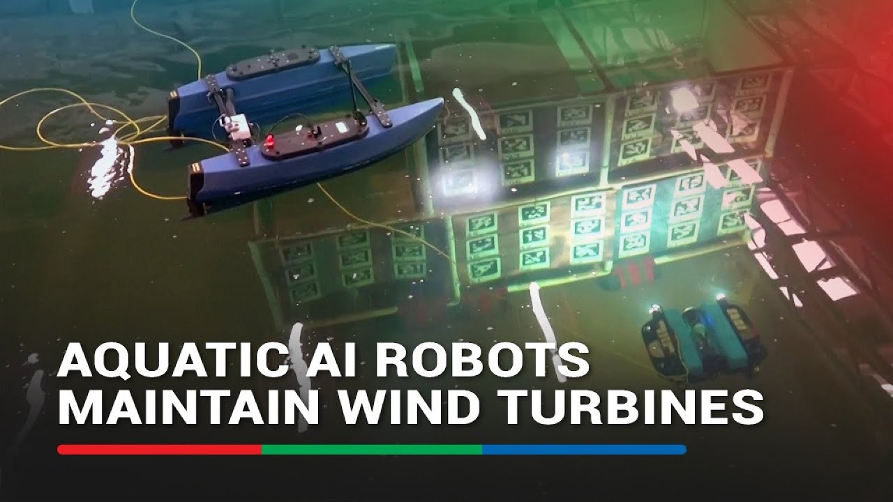 Aquatic AI robots could maintain offshore wind farms | ABS-CBN News ...