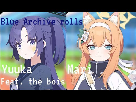 Yuuka (Track) & Mari (Track) Banners! | Blue Archive (feat. the bois ...