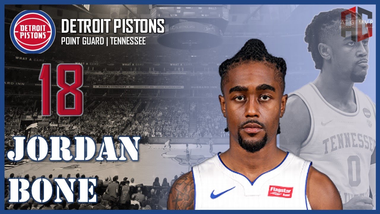 DETROIT PISTONS: Jordan Bone || ATG MVP - YouTube