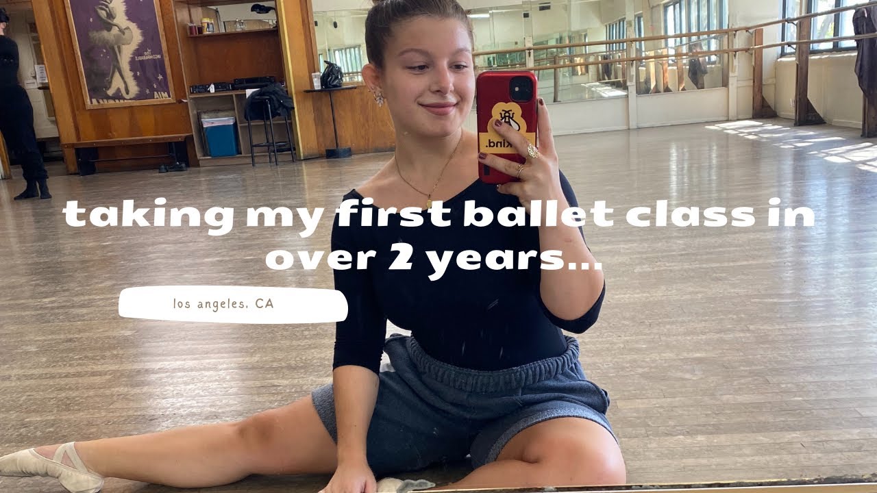 taking my first ballet class in over 2 years... - YouTube