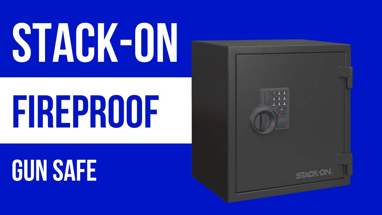 Stack-On Fireproof Safe - YouTube