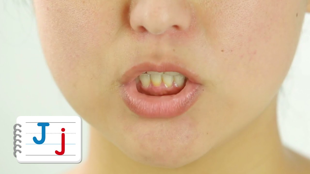 Mouth Shapes｜Letter J - YouTube