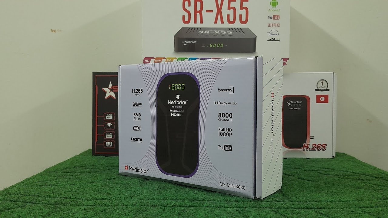 Mediastar MS-MINI3030 Dolby Supported Digital Satellite Receiver l ...