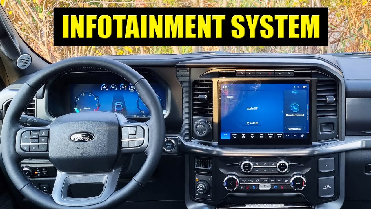 How To Use Infotainment System On The Ford F-150 - YouTube