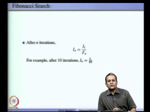 Mod-03 Lec-05 One Dimensional Optimization (contd) - YouTube
