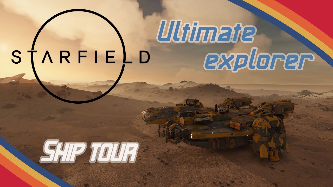 Starfield - Ultimate explorer ship tour - YouTube