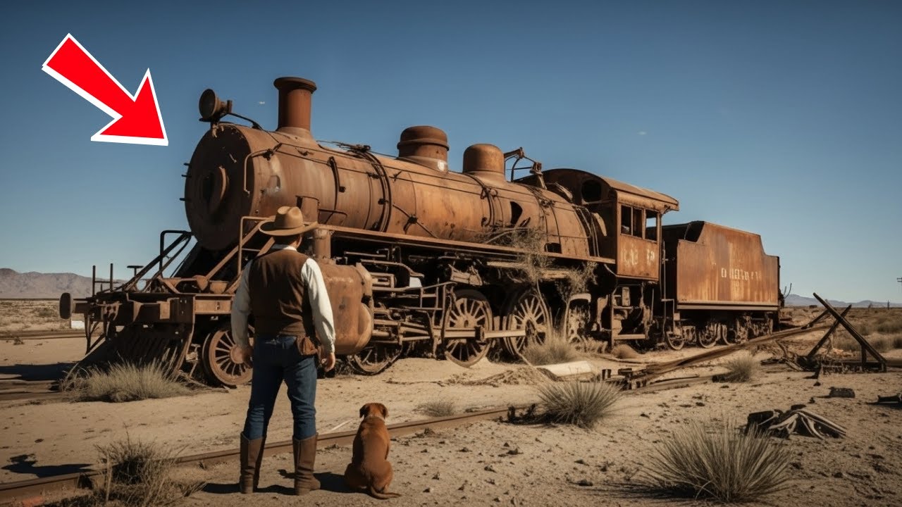 The Dog Dragged the Rancher to an Abandoned Steam Locomotive—What He ...