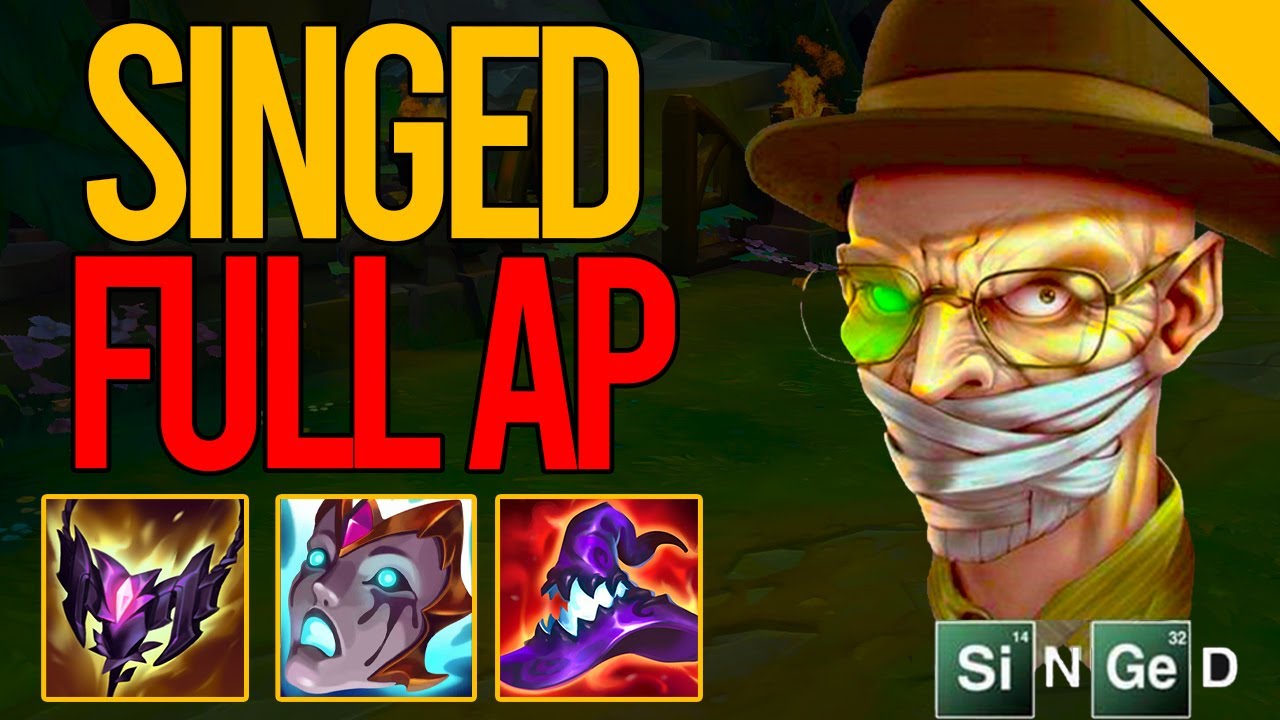Singed full AP é um verdadeiro MONSTRO! - YouTube