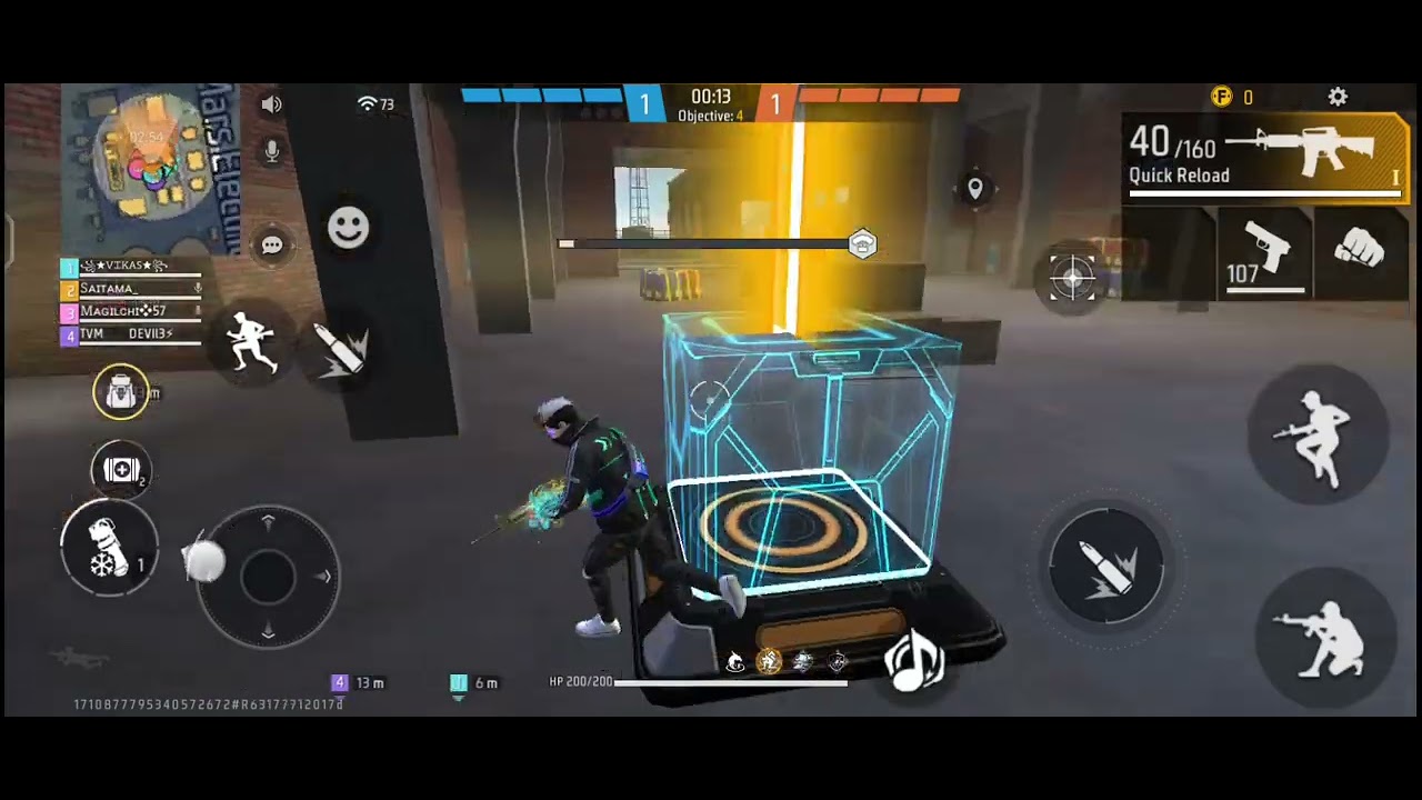 FREE FIRE MATCH PLAYING WITH SAITAMA_ #46 - YouTube