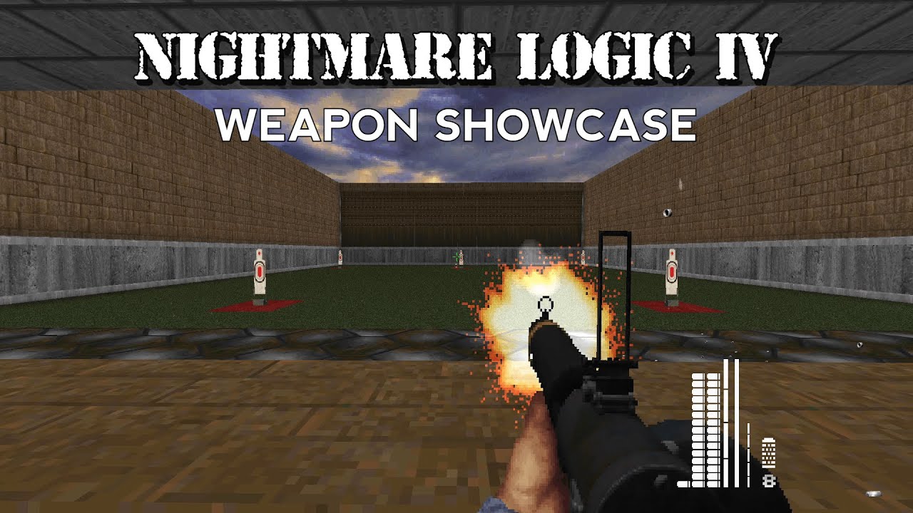 Doom mod weapon showcase: Nightmare Logic IV - YouTube
