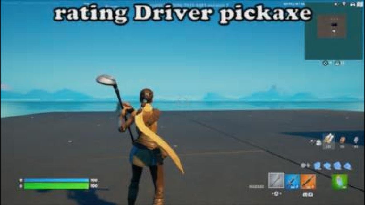 Rating Driver Pickaxe - YouTube