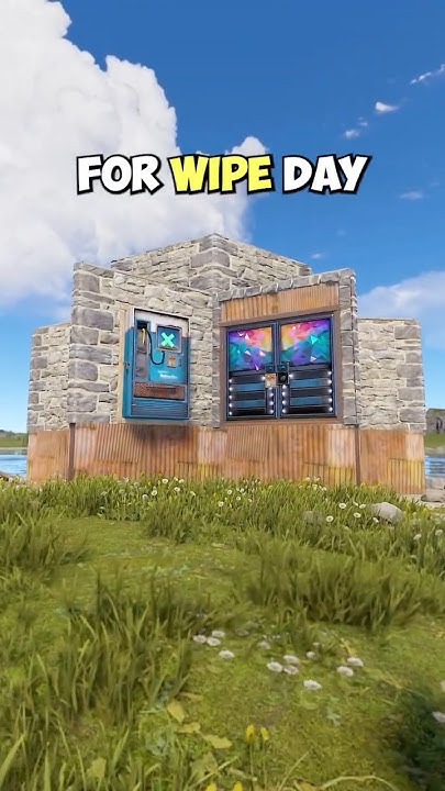 How to turn your 2x1 into a BUNKER BASE in RUST - #rust #rustgame #rustclips #rustshorts #shorts ...