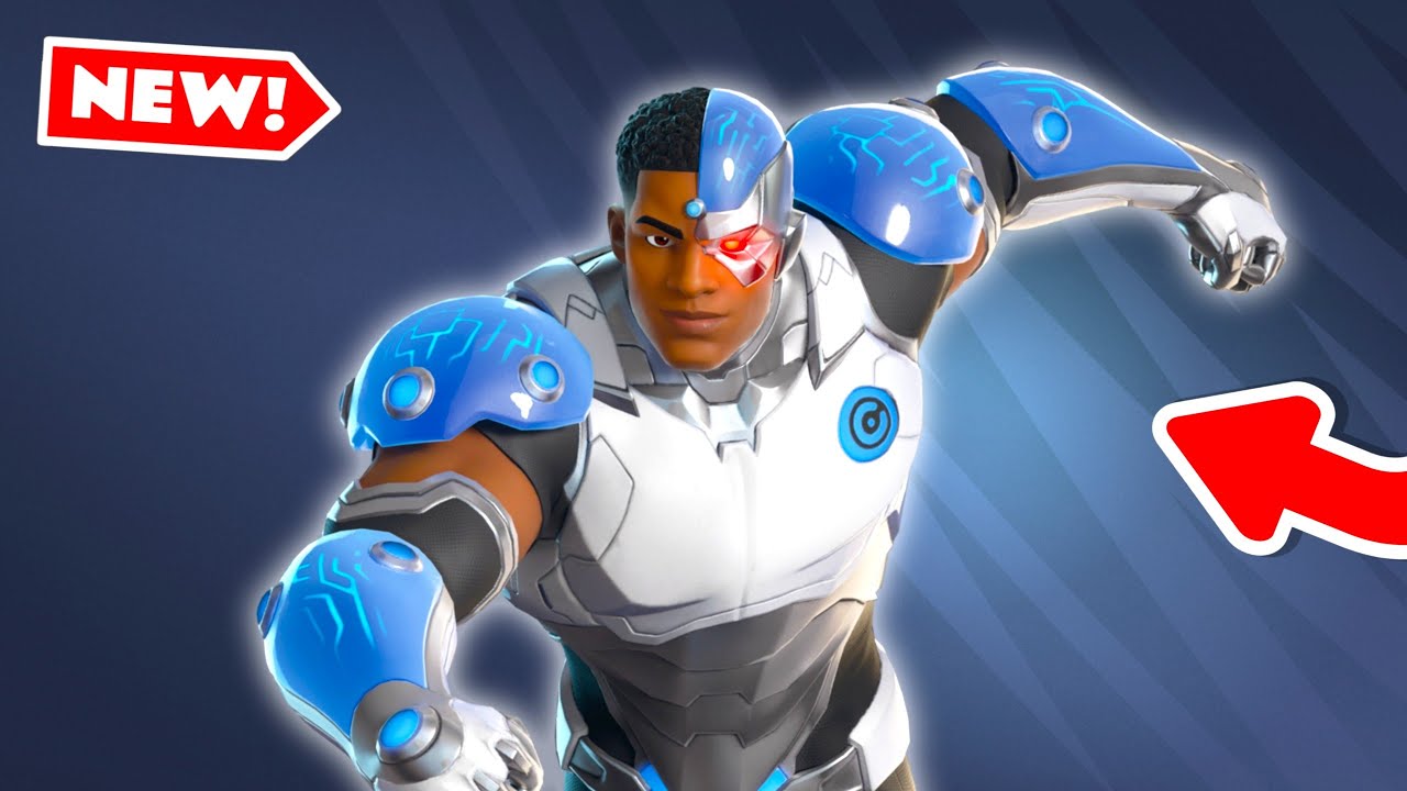 NEW DC CYBORG SKIN‼️(Fortnite) - YouTube