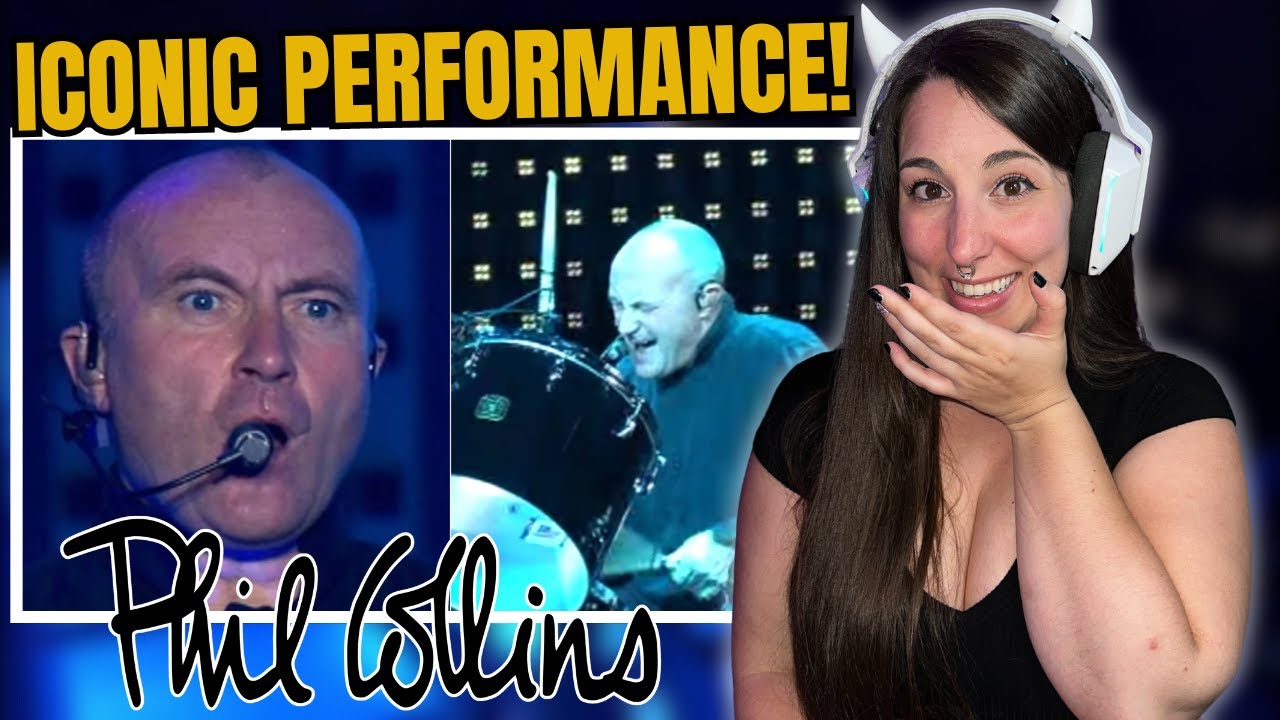 ICONIC PERFROMANCE | REACTION | Phil Collins - In The Air Tonight LIVE ...