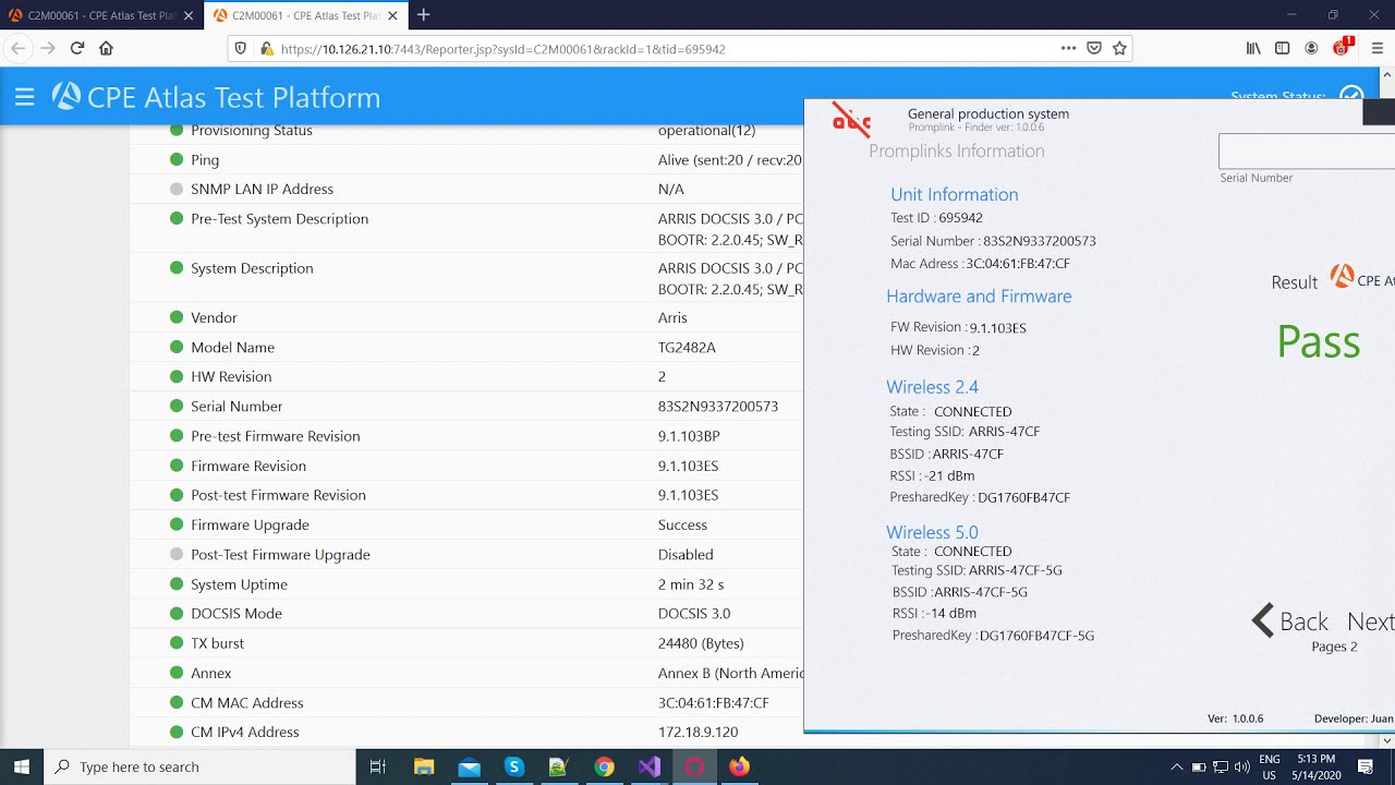CPE Atlas Test Platform & Cable Modem Test Platform (Promptlink) - YouTube