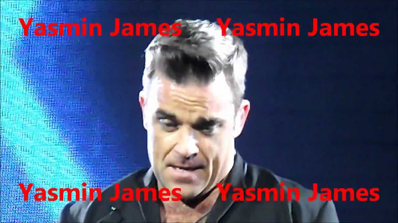 Robbie Williams Funny Song - Progress Tour - YouTube