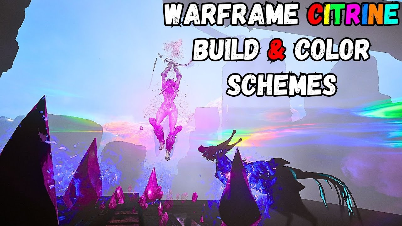WARFRAME | CITRINE PRIME BUILD & COLOR SCHEMES - YouTube