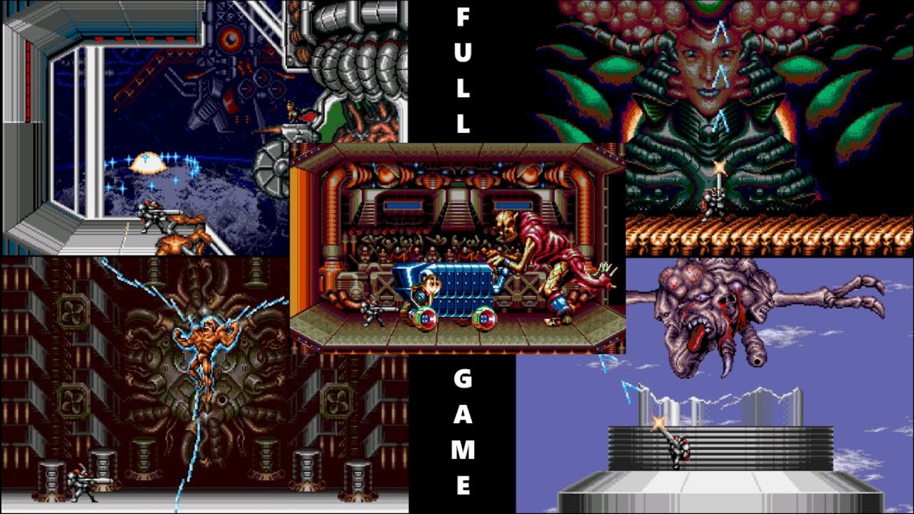 Contra: Hard Corps - All Paths Playthrough (Browny) - YouTube