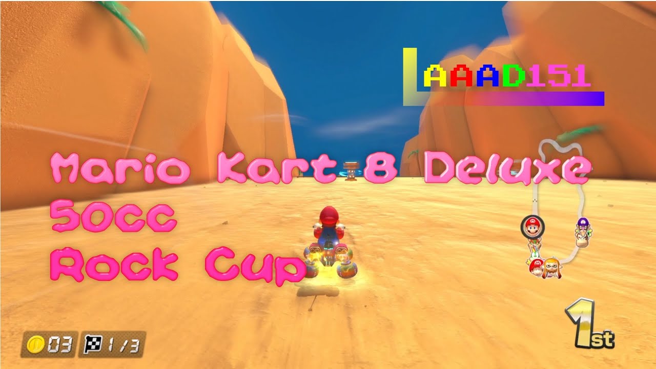 Mario Kart 8 Deluxe | 50cc Rock Cup - YouTube