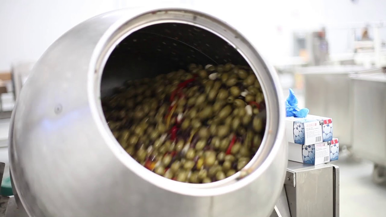 Olives Production - YouTube
