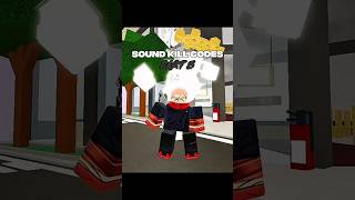 US Sound Kill Codes For Jujutsu Shenanigans Part 8 Jujutsushenanigans ...