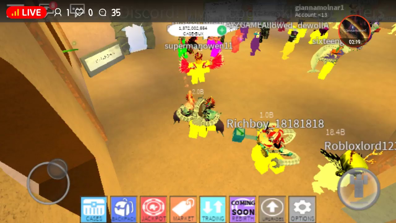 opening 300+ god cases on roblox (case clicker live stream) - YouTube