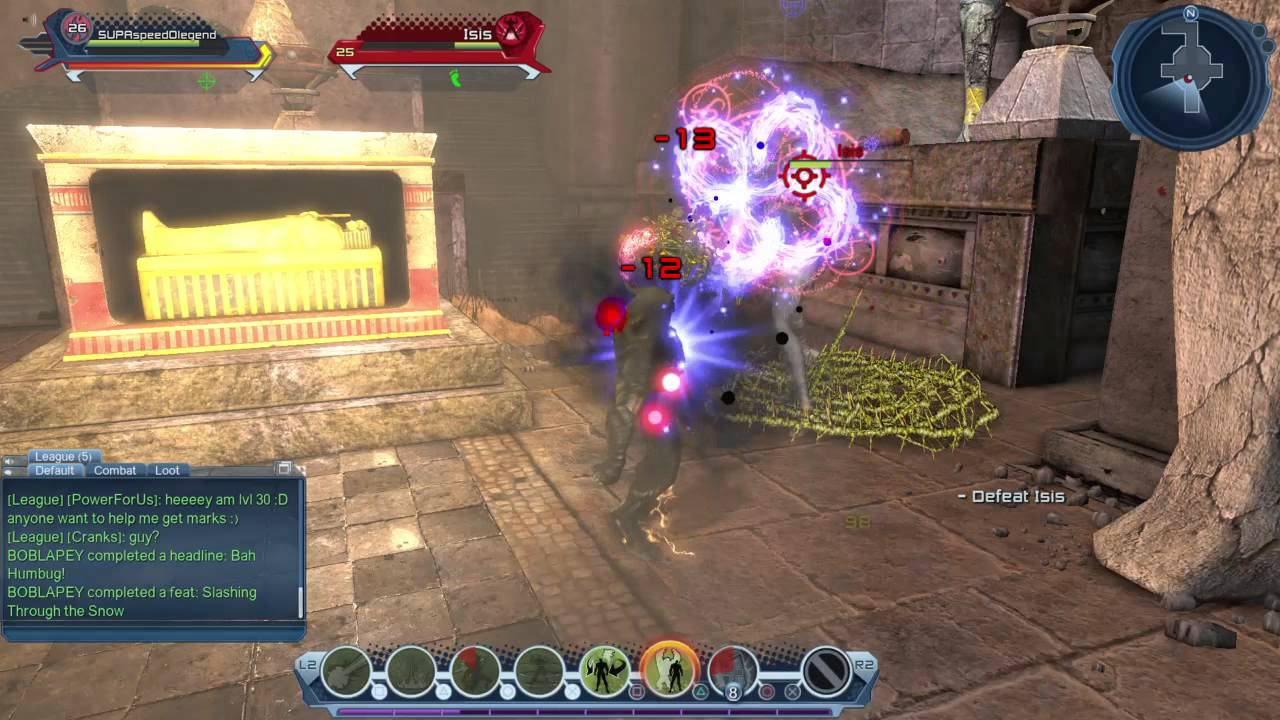 DC Universe Online Defeat iSis - YouTube