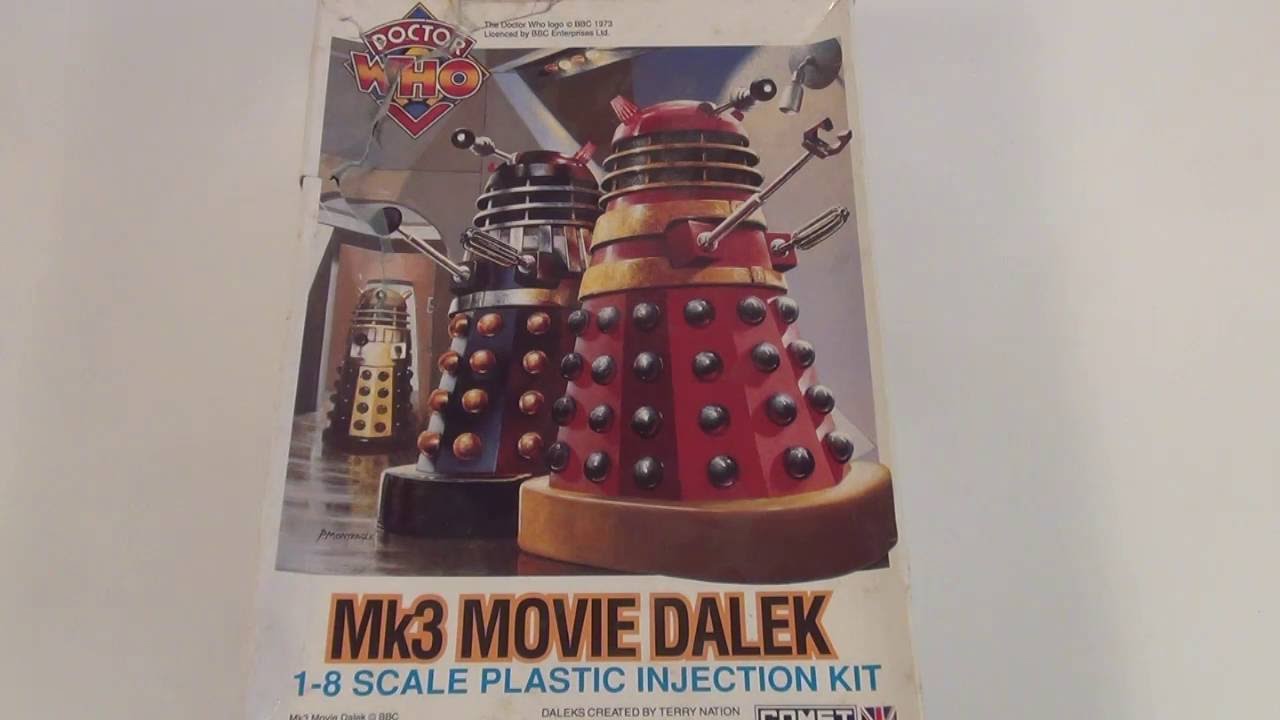 DALEK Model KIT 1/8 #92 - YouTube