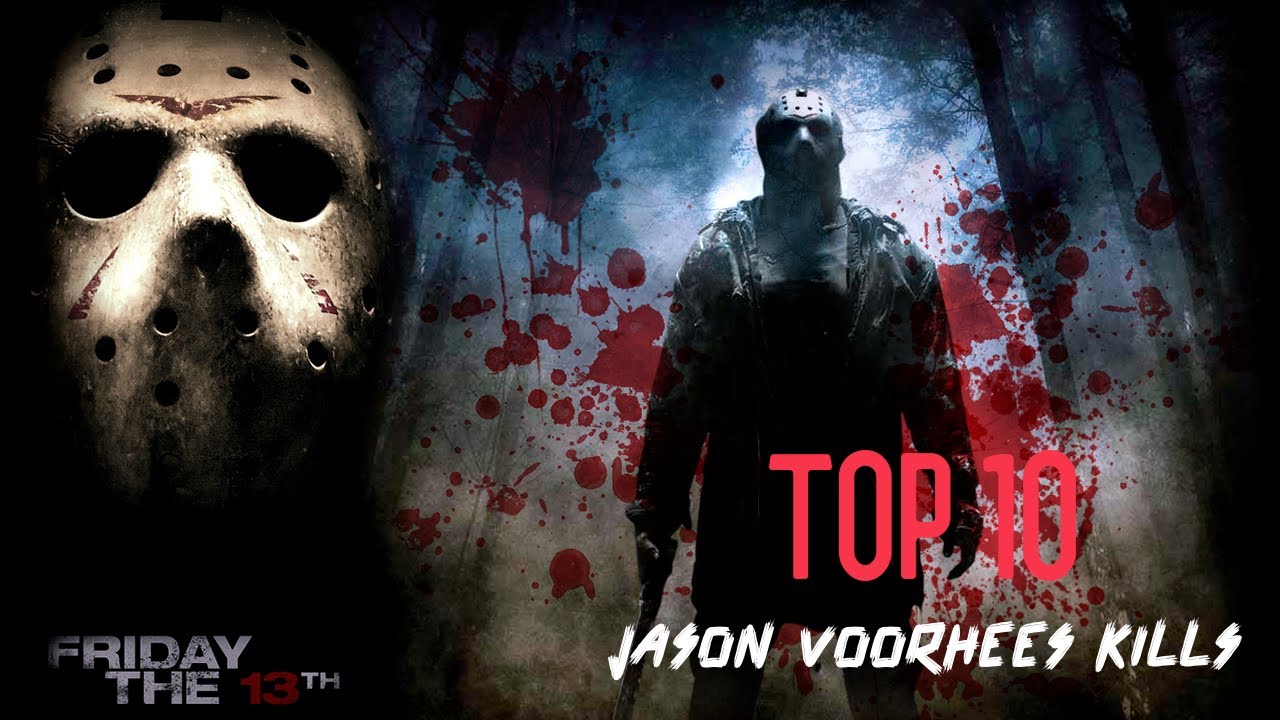 TOP 10 JASON VOORHEES KILLS - YouTube