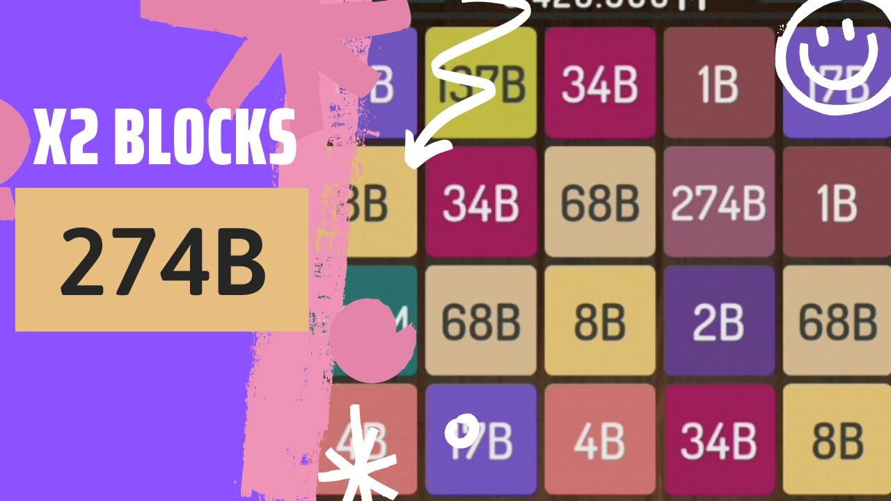 GAME XẾP SỐ/ X2 BLOCKS - 274B - YouTube