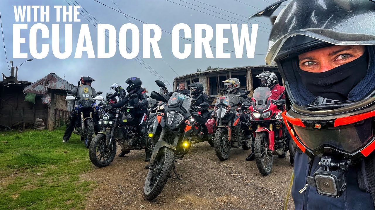 S5🌎Ep45 | 4,100m of Fun! Riding the Andes with Friends 🇪🇨 | Ecuador ...