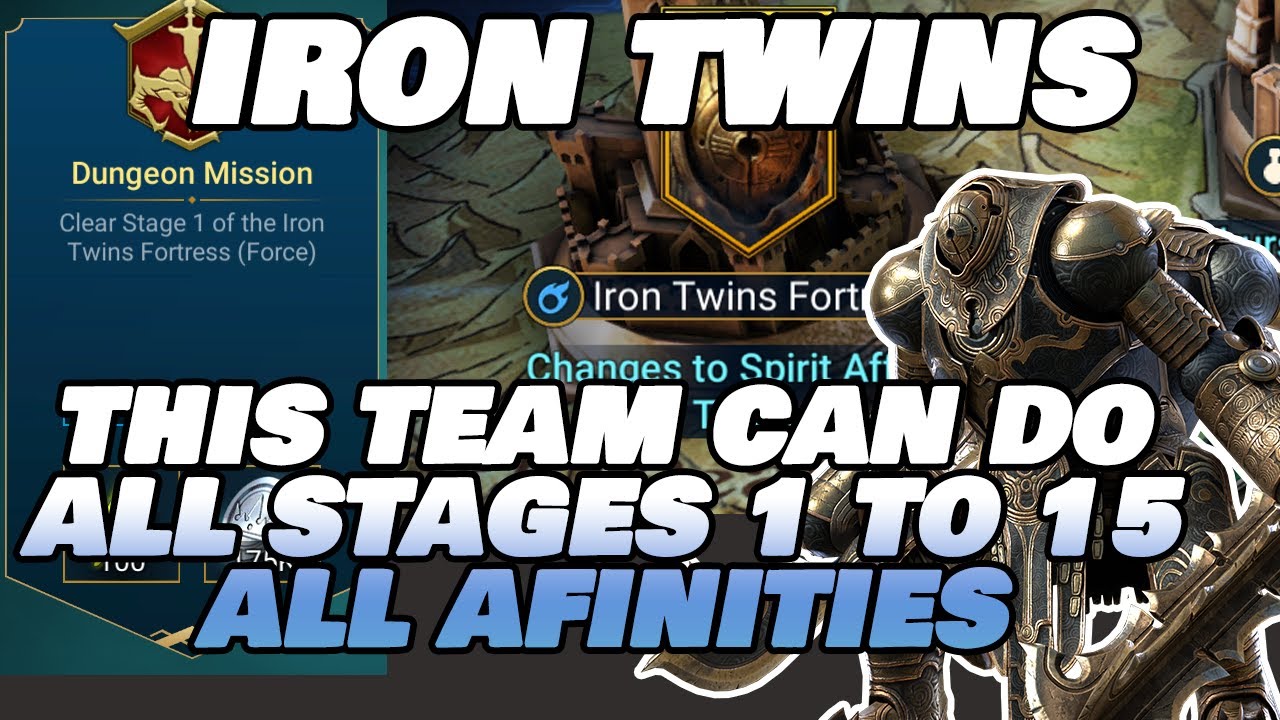 DO ALL IRON TWIN MISSIONS WITH 1 TEAM SAME SPEED! MASTERCODE 271! RAID ...