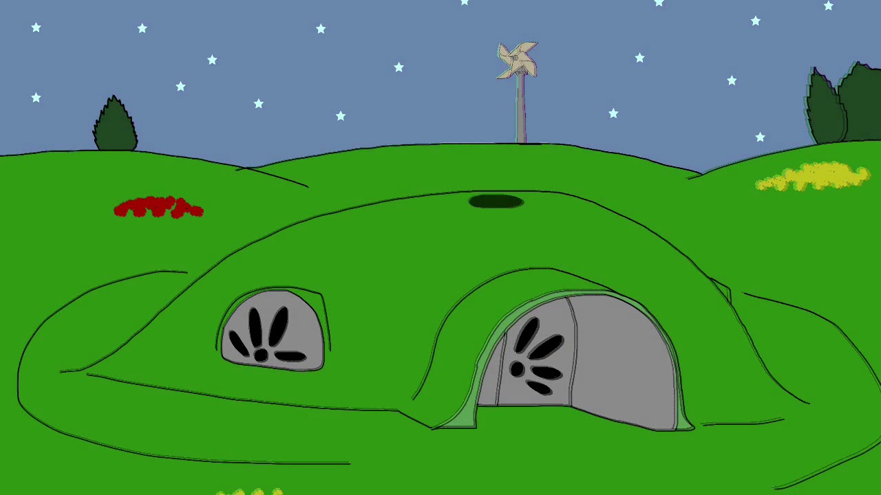 Teletubbyland at night - YouTube