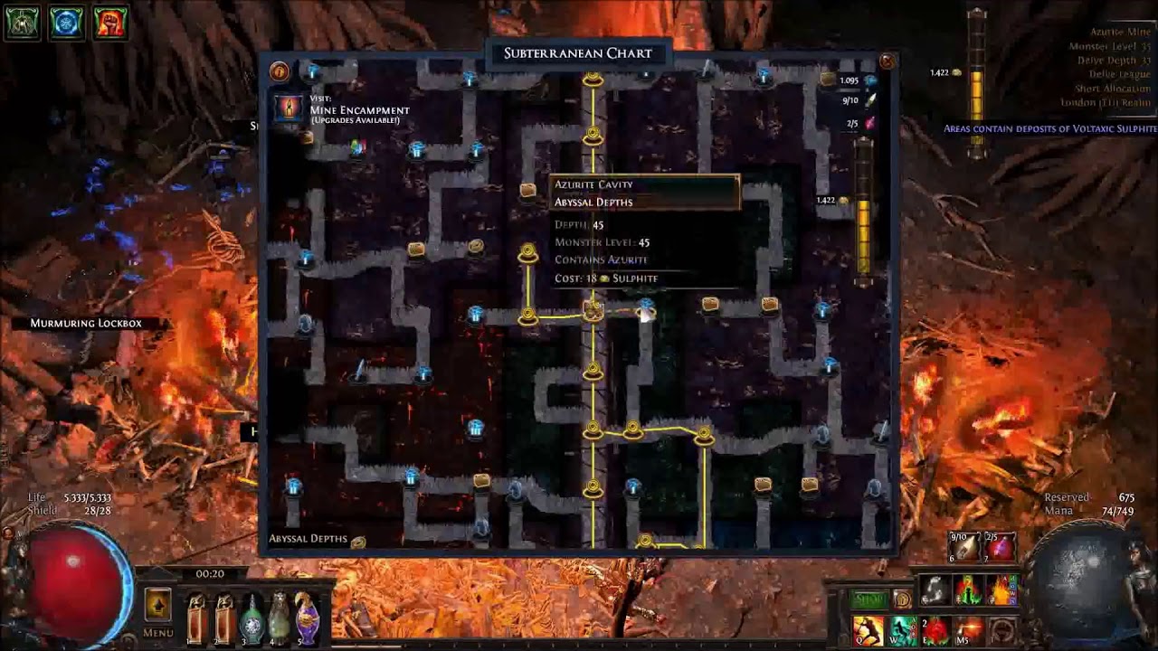 How to find and pinpoint where the secret paths are in Delve poe 3.4 ...