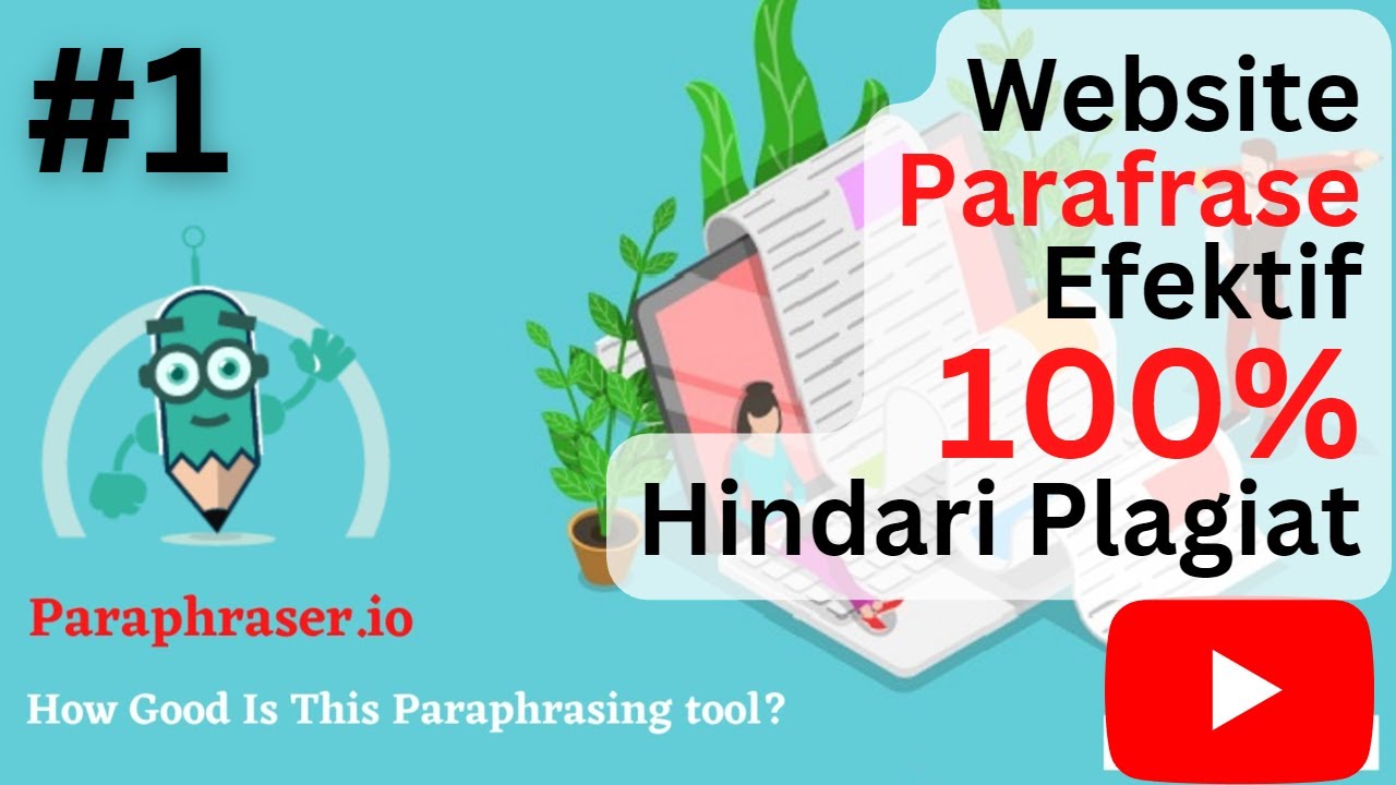 Paraphraser.io | Website Parafrase Efektif dan Efisien - Part 1 - YouTube