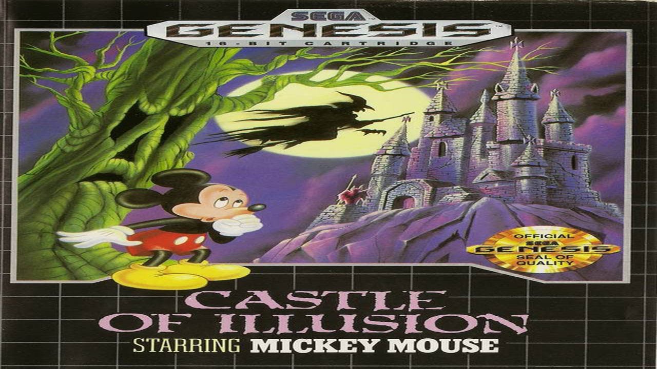 Castle of Illusion Starring Mickey Mouse - Sega Genesis - Platformer 2D ...
