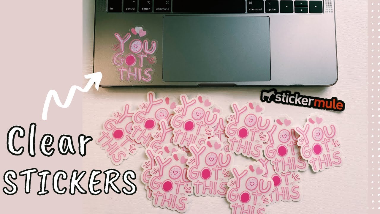 Sticker Mule Stickers Review | Reviewing My Clear Stickers - YouTube