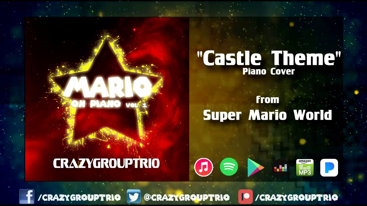 Castle Theme | Super Mario World (Piano Cover) - YouTube