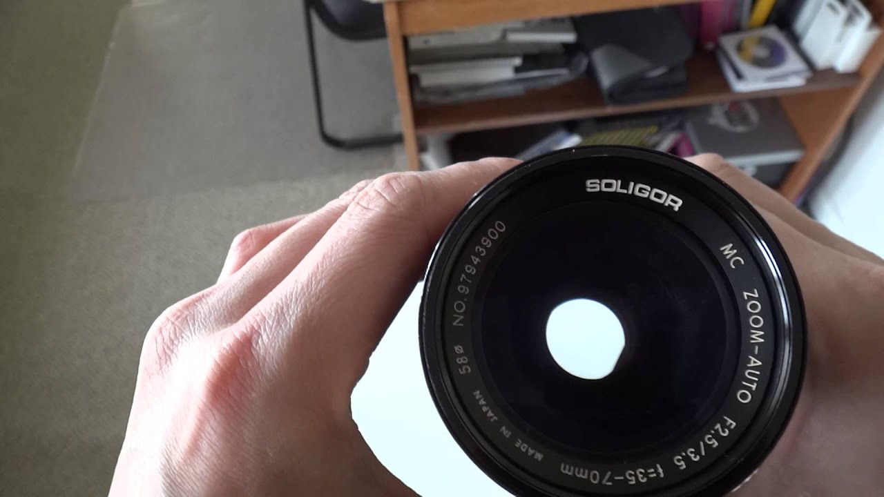 Soligor 35-70mm f2.5~3.5 - Modified for Video - YouTube