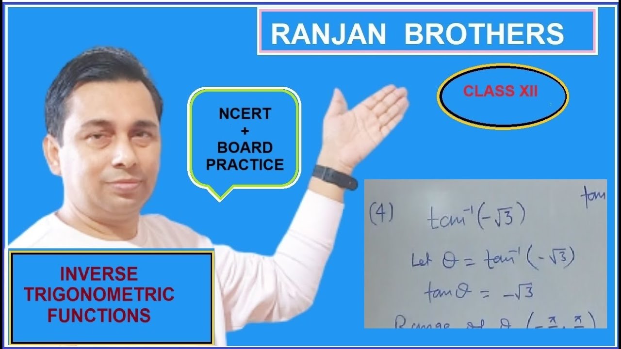 NCERT, 12th Math, Problem 4, Exercise 2.1, Find the principal value of ...