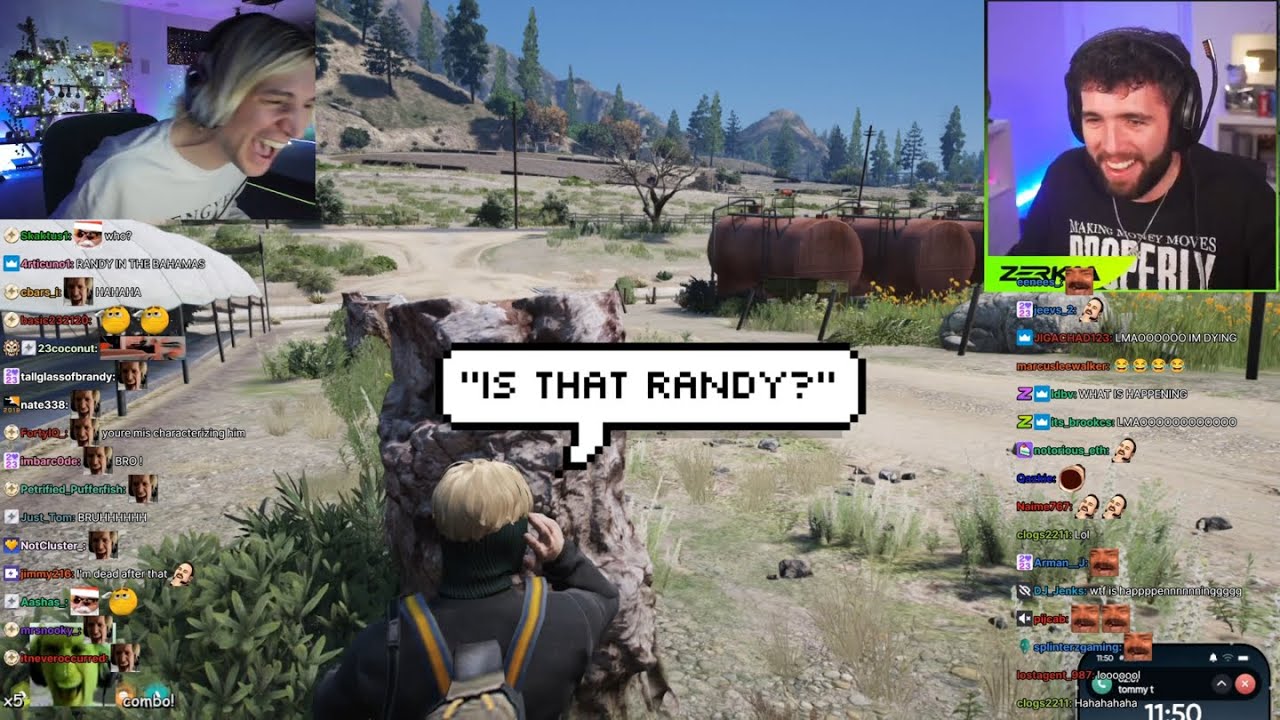 X Breaks Zerkaa by saying he saw Randy Bullet | NoPixel 4.0 GTA RP ...