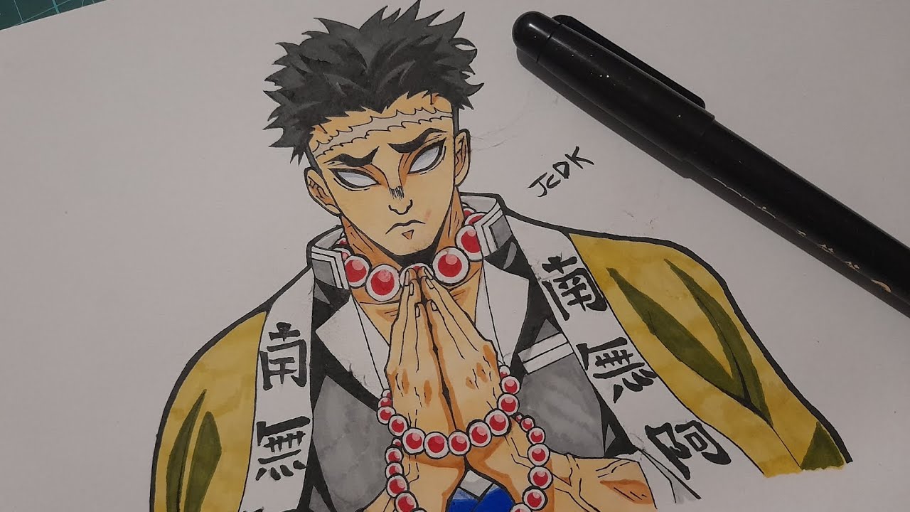 Drawing Gyumi | Demon Slayer - YouTube