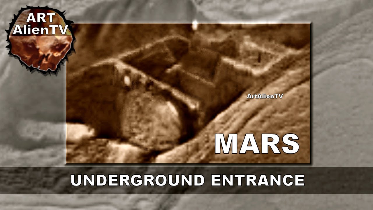 UNDERGROUND ENTRANCE Found on MARS - Stargate - ArtAlienTV (R) - YouTube