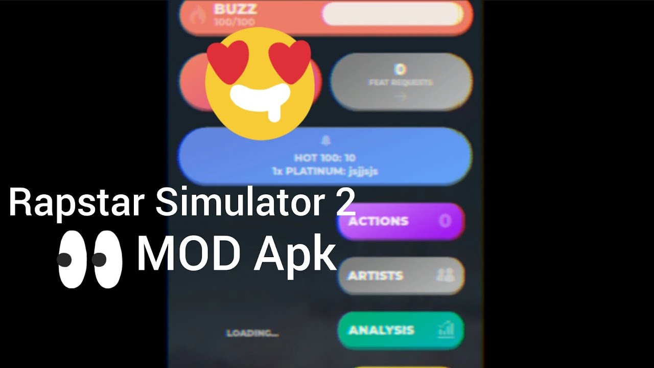 Rapstar Simulator 2 1B+ coins in MOD Version (Link) 😎 #rapstar # ...