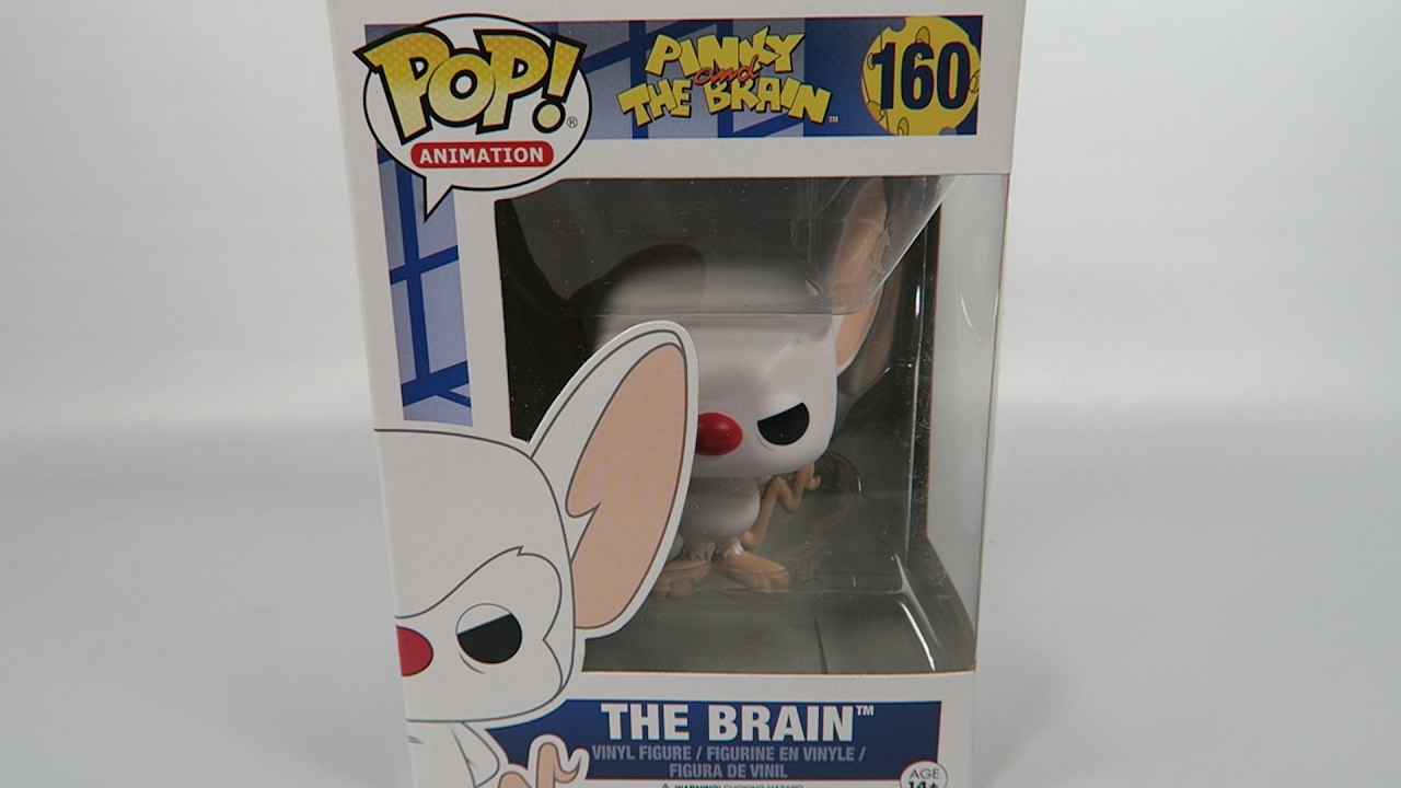 Funko Pop Vinyl Pinky and The Brain The Brain Unboxing - YouTube