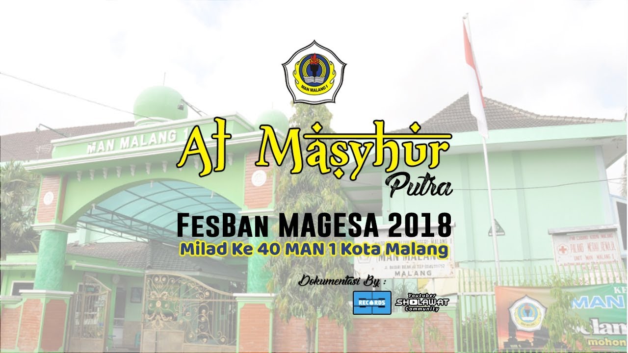 Al Masyhur Putra - FesBan MAGESA 2018 - YouTube