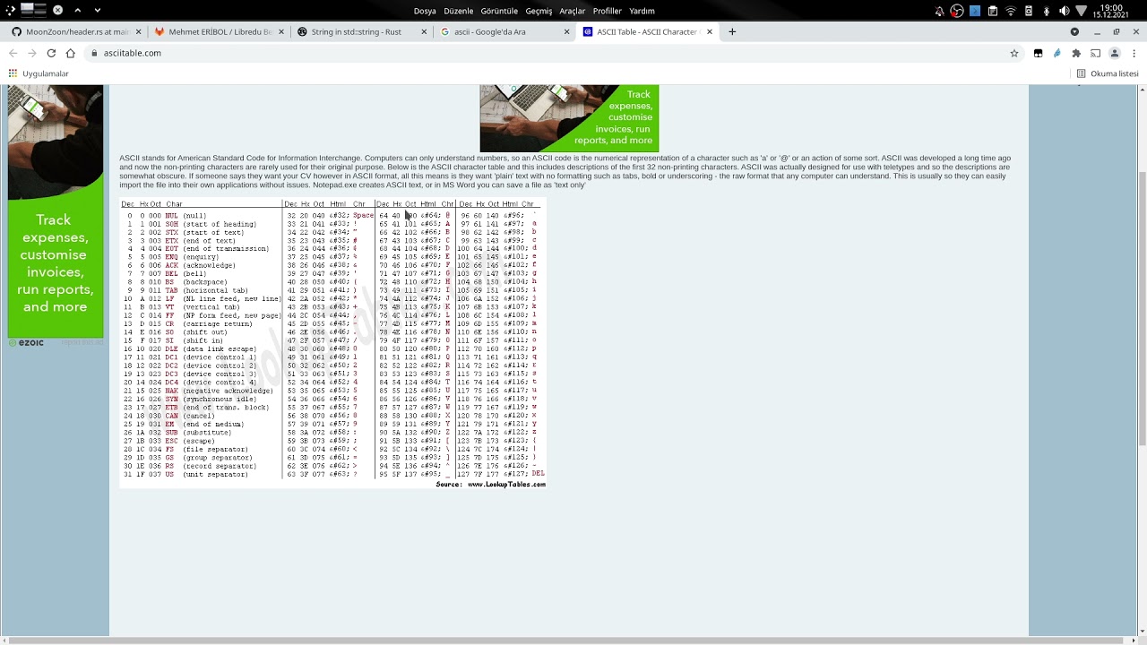 Rust Programlama Dili String Youtube